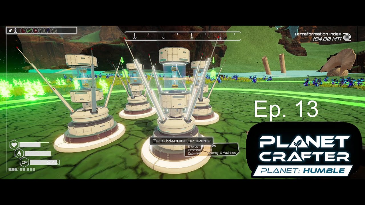 Melhorando mais a base - Planet Crafter Humble Ep. 13 - YouTube