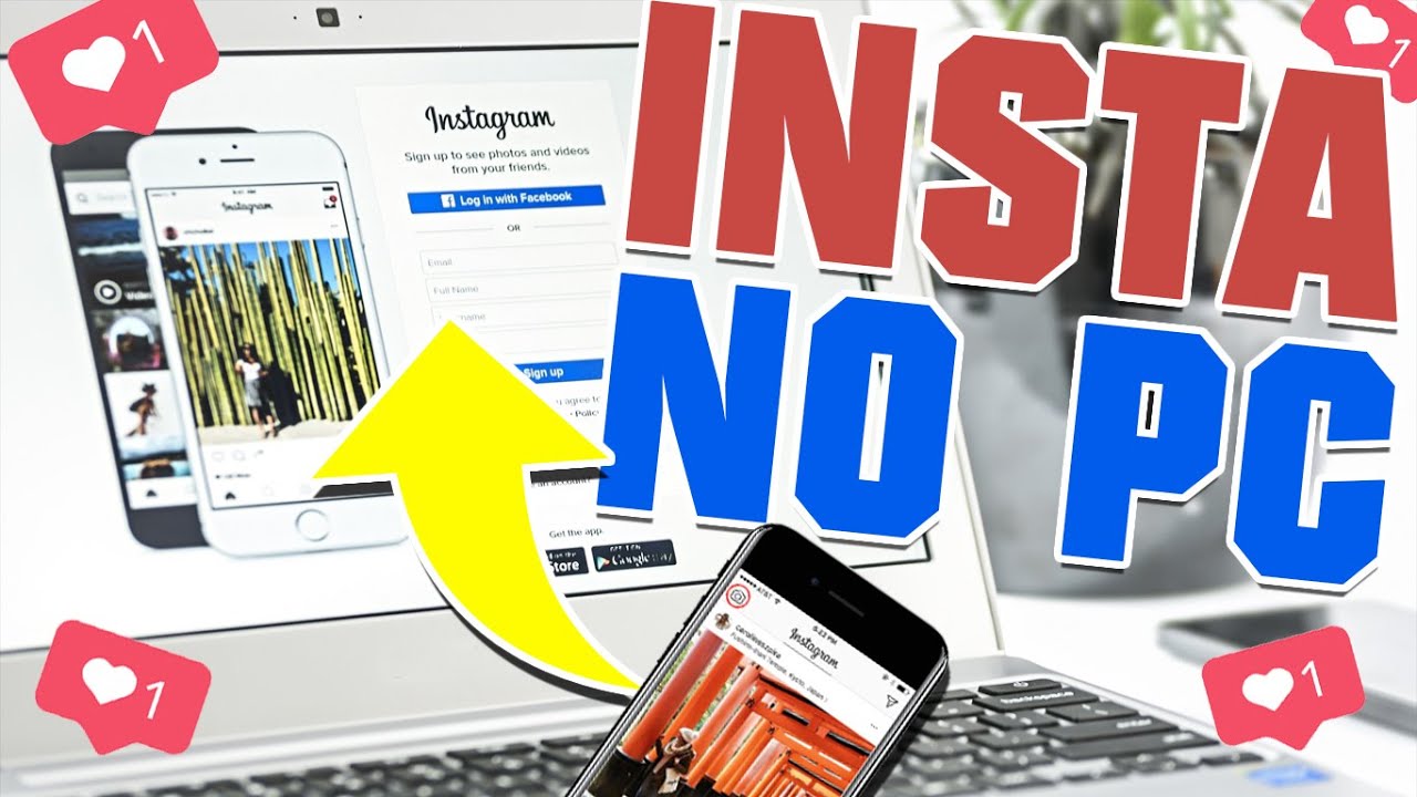 COMO ENTRAR NO INSTAGRAM PELO PC [PASSO A PASSO] - YouTube