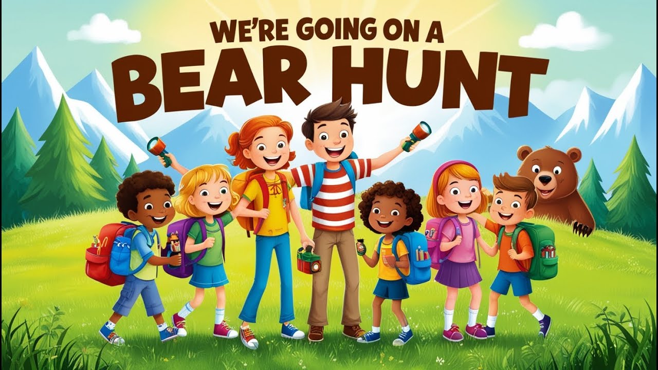 We’re Going on a Bear Hunt - Fun Animated Adventure for Kids! - YouTube