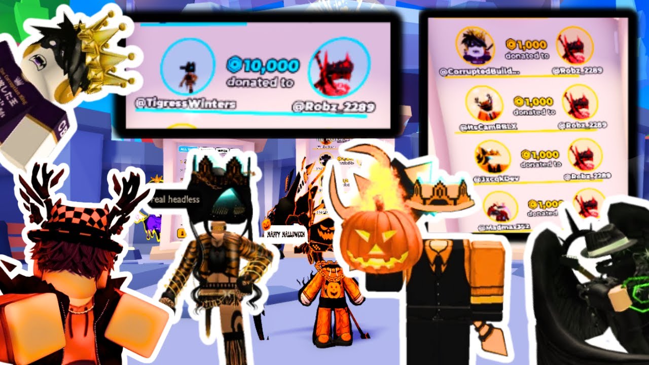 These Streamers Gave Me 15K ROBUX... - YouTube