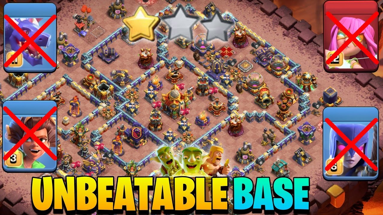 *UNBEATABLE* BASE TH16 LINK ! TH16 OP BASE ! NEW WAR, LEGEND BASE TH16 ...