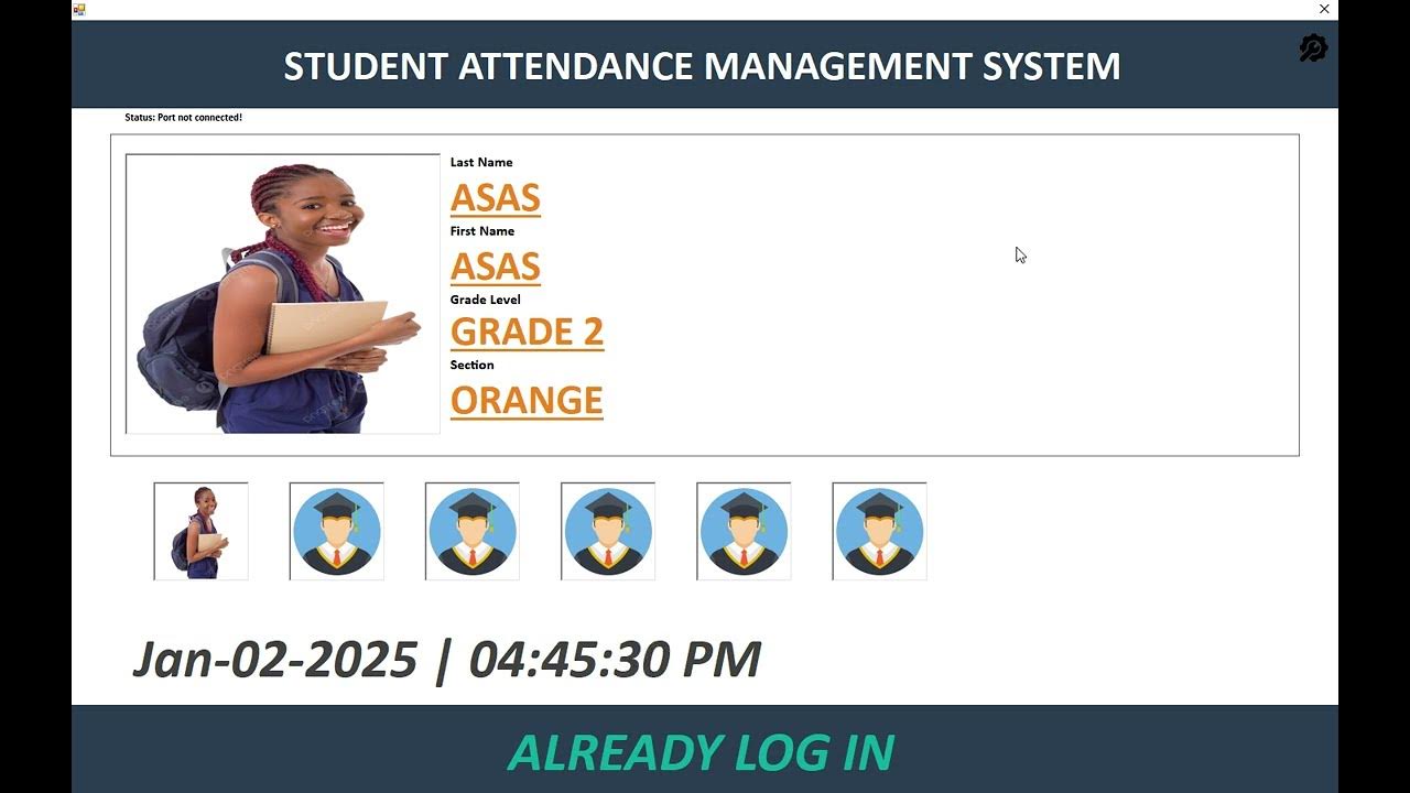 STUDENT ATTENDANCE MANAGEMENT SYSTEM W [ SMS NOTIFICATION ] RFID BASED ...