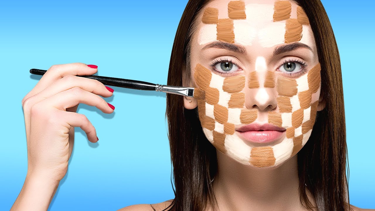 38 WEIRD BUT VIRAL MAKEUP IDEAS TESTED - YouTube