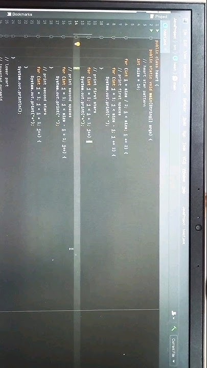 Heart ️ star 🌟 pattern program in java #java #javaprogramming #javaforbeginners ,Day 13 - YouTube