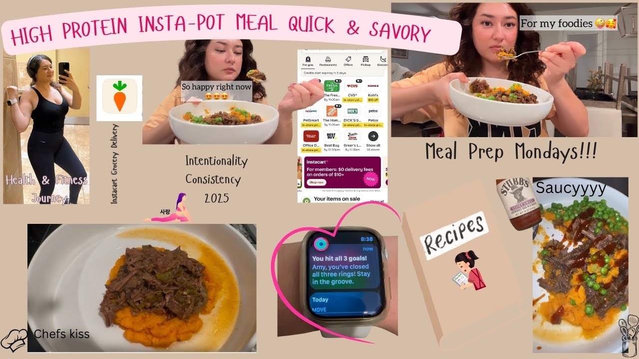 HIGH Protein QUICK Dinner Idea! | Healthy Insta-Pot Meal - YouTube