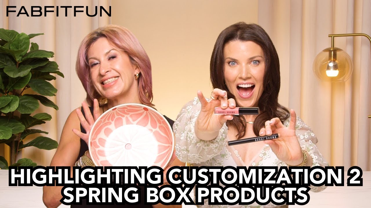 Close-up on Customization 2 | FabFitFun 2025 Spring Box - YouTube