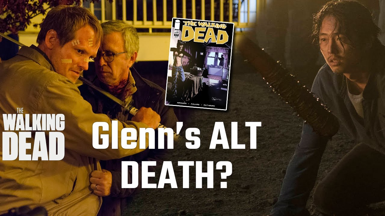 Glenn Alternate Death? Not the Dumpster! Kirkman's Original Plan in The ...