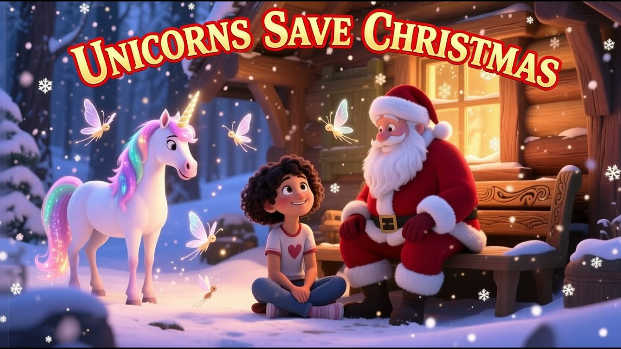 The Unicorns Save Christmas @OscarSaavedraBooks - YouTube
