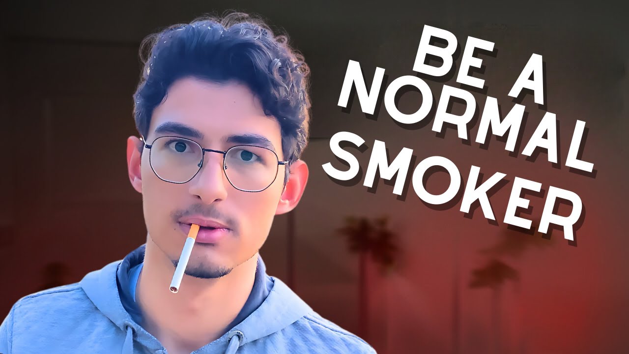 How to Be A Normal Smoker - (Just One Cigarette?) - YouTube
