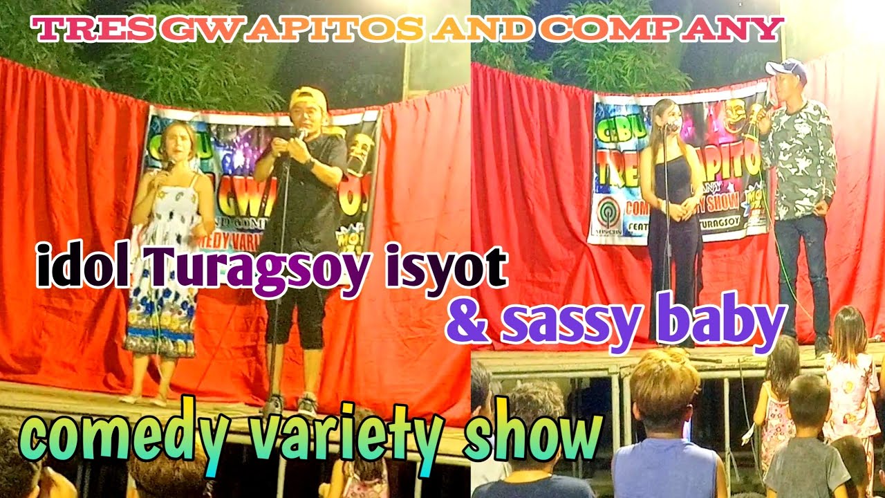 idol Turagsoy isyot and sassy baby hugot lines| comedy variety show ...