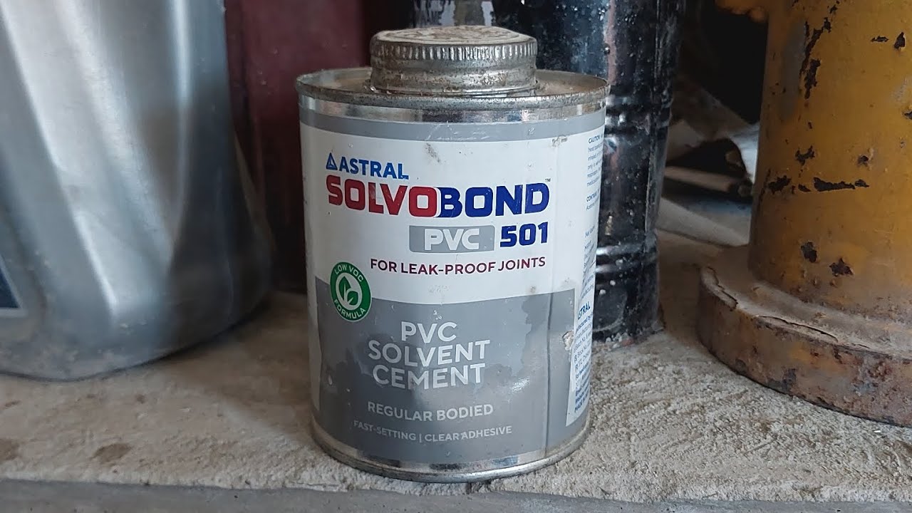 Astral SOLVOBOND pvc 501|| PVC SOLVENT CEMENT REGULAR BODIED || - YouTube