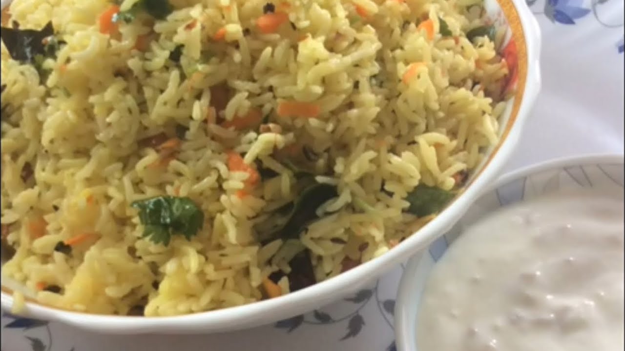 Carrot mamidi pulihora - YouTube