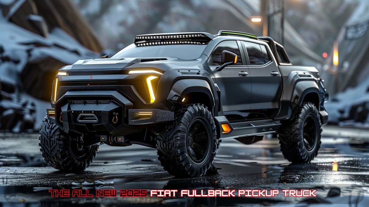 2025 Fiat Fullback Pickup Truck: A Blend of Italian Style and ...