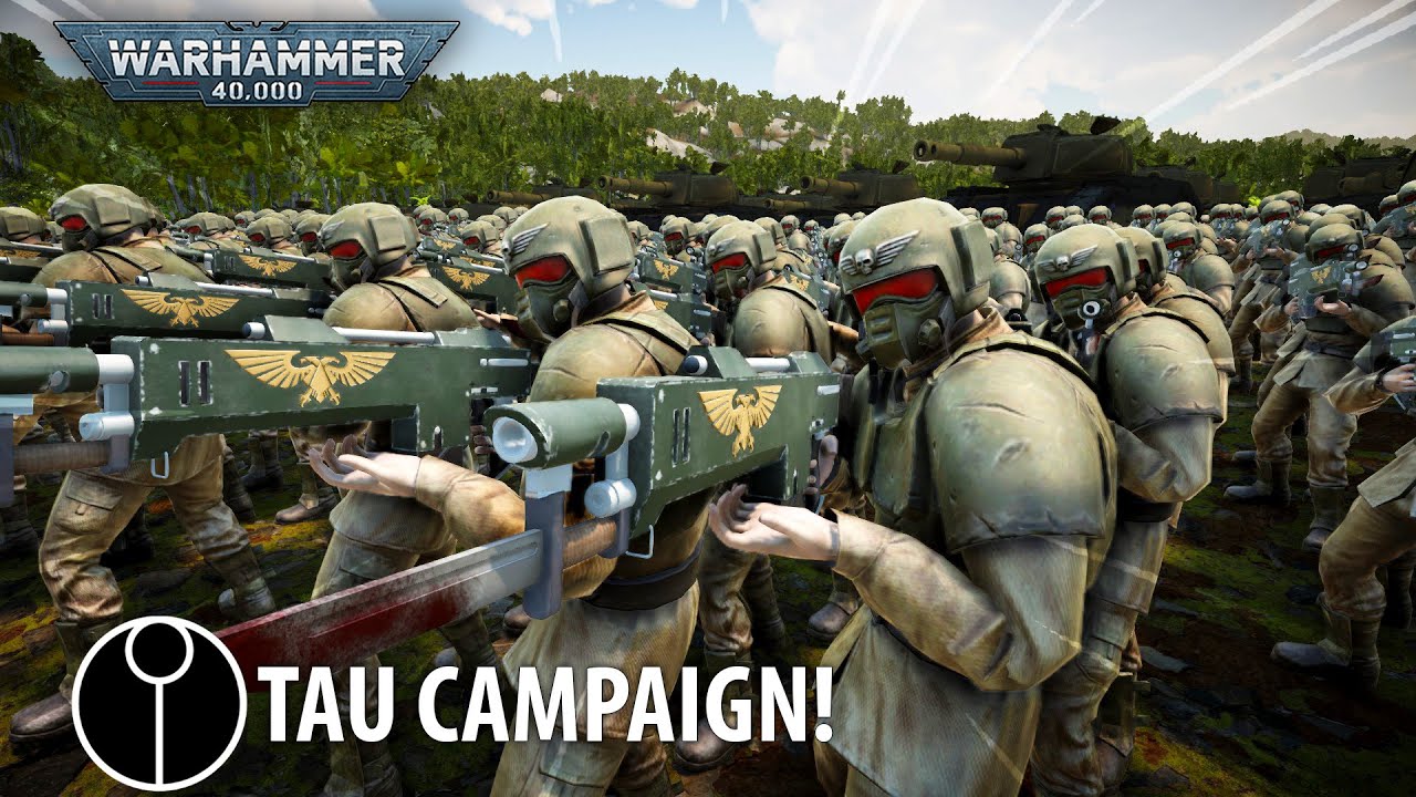 TAU invade IMPERIAL GUARD Planet!? | TAU Campaign 3.3 | Warhammer 40k ...