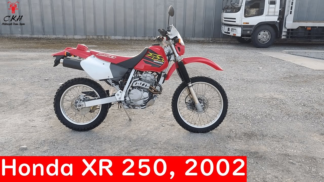 😉Honda XR250, 2002🏍️🇯🇵 CKH Motor - YouTube