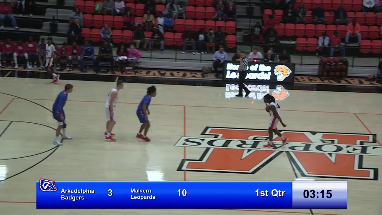 Boys' Basketball Arkadelphia at Malvern Dec 21 2018 - YouTube