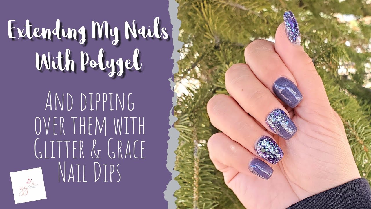 How I Extend My Nails Using Polygel (Plus a Dip Powder Mani Featuring ...