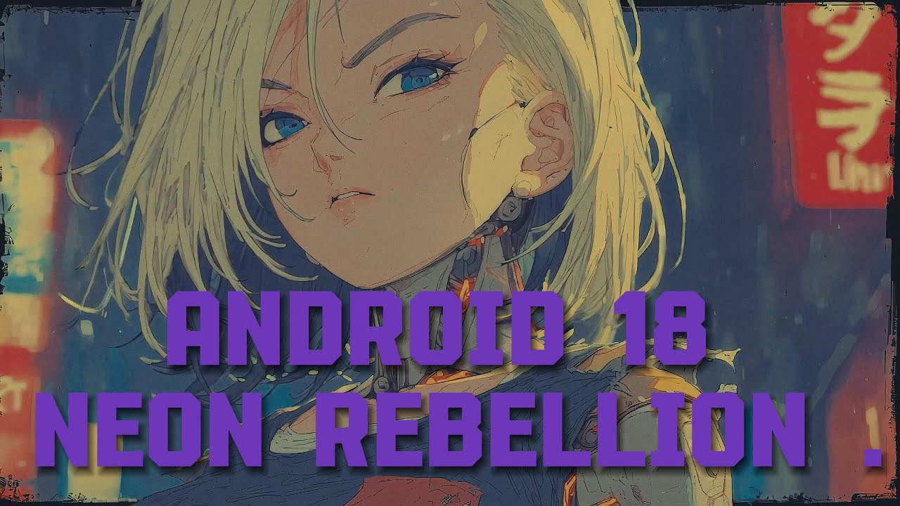 ANDROID 18 – NEON REBELLION | DBZ Synthwave Music - YouTube