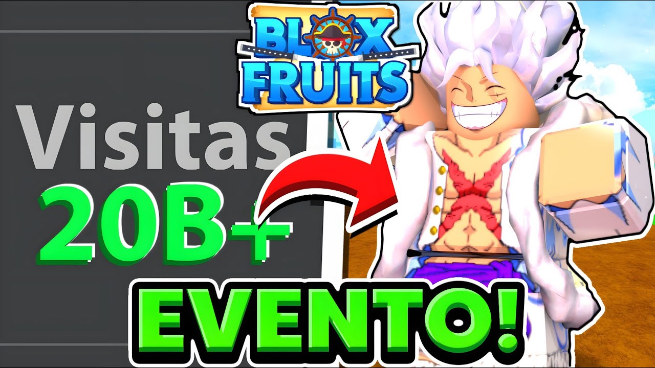 20 BILHÕES DE VISITAS = UPDATE 20 BLOX FRUITS!? - YouTube