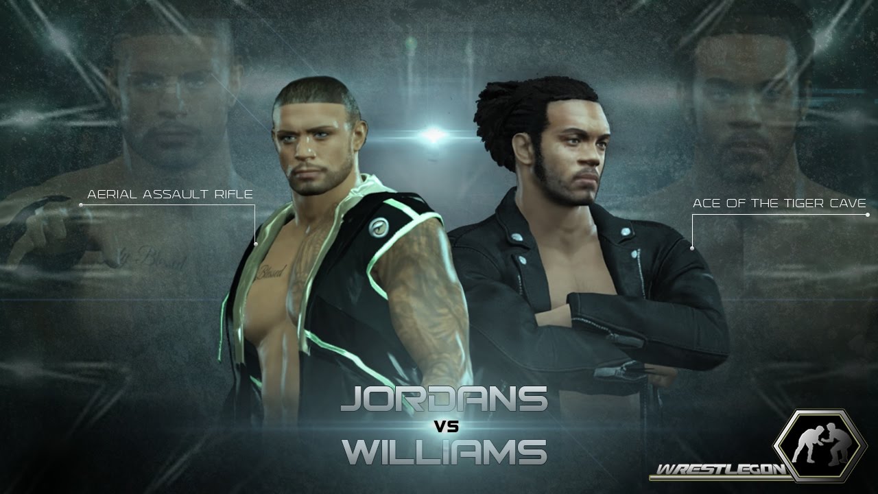 Trey Jordans vs Jay Williams "Ace of The Cave" |WWE2K17 Games HD - YouTube