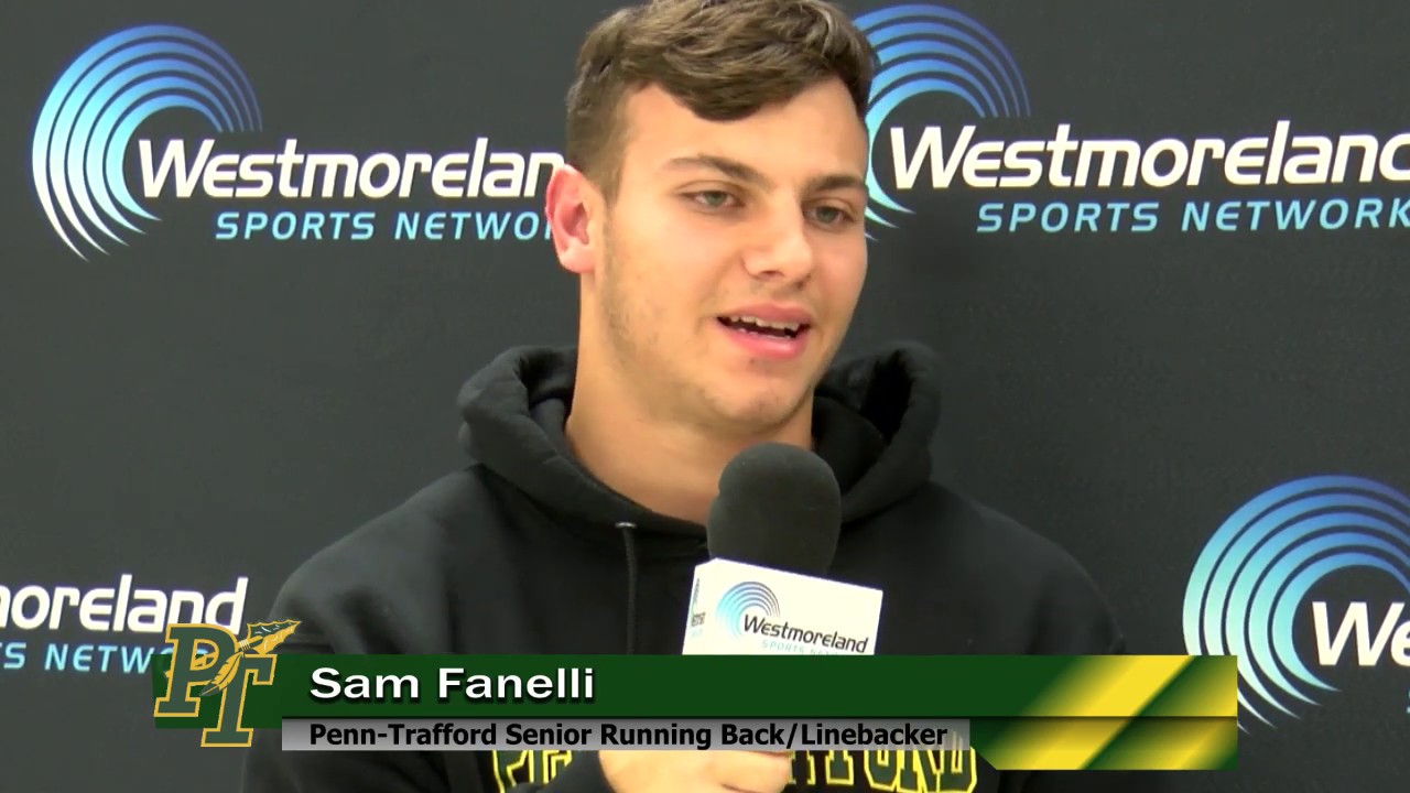 Penn-Trafford Sam Fanelli Pregame Interview - 11.15.19 - YouTube