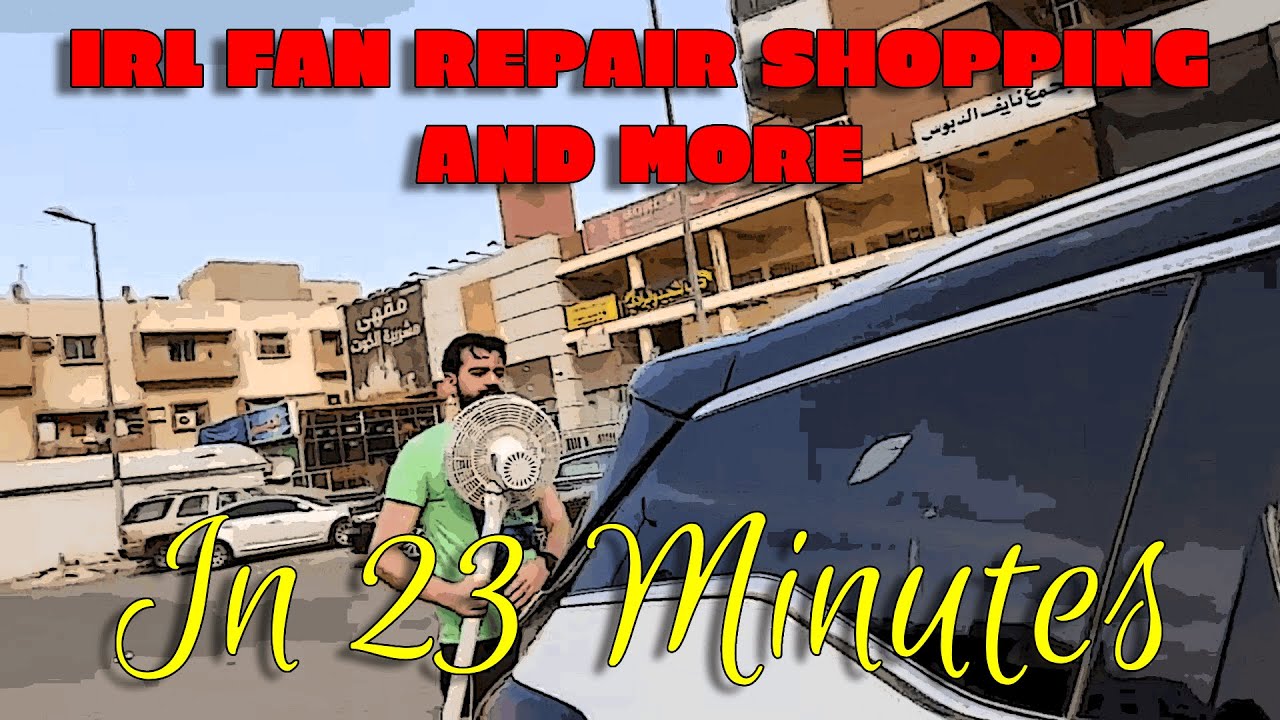 IRL FAN REPAIR SHOPPING AND MORE in 23 minutes - YouTube