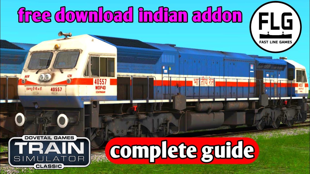 how to download and install indian addon in railworks - YouTube