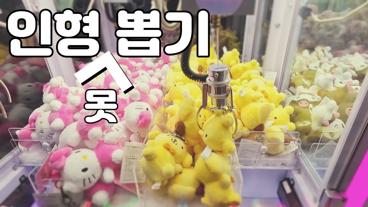 너구리 패밀리 Vlog 인형 못 뽑기in 안양 일번가 Youtube