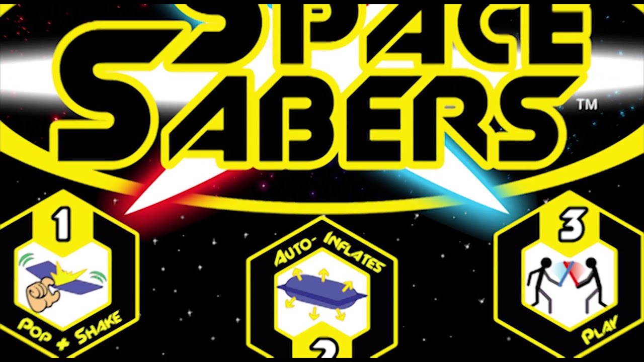 Space Sabers by Brand Vending Products - YouTube