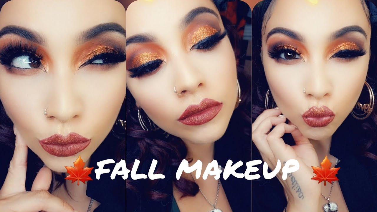 EASY FALL MAKEUP TUTORIAL - YouTube