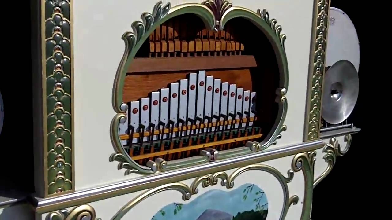 Wurlitzer 145B Band Organ - Take Me Out To The Ball Game - YouTube