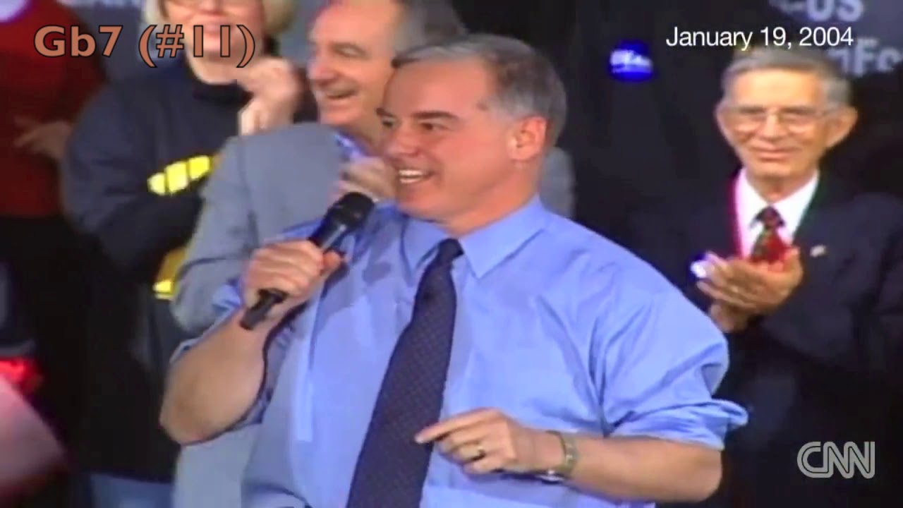 2004 The scream that doomed Howard Dean - Harmonizator - YouTube