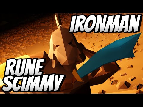 How To get Rune Scimitar  For Low Level Iron Man | Ironman friendly Guide