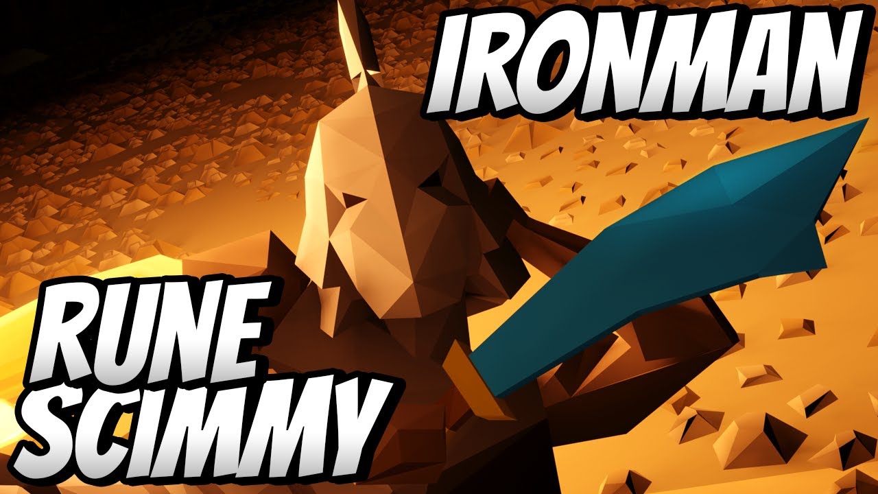How To get Rune Scimitar For Low Level Iron Man | Ironman friendly ...