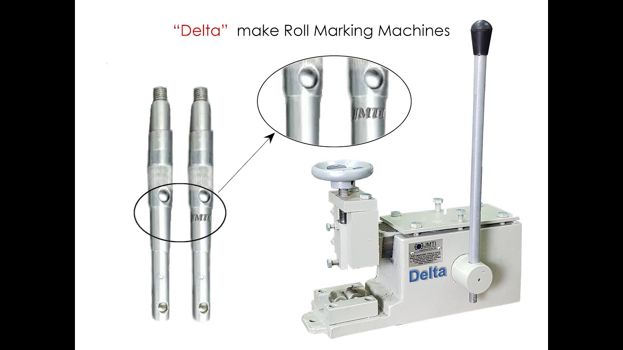Roll Marking Machine - Fan shaft marking machine - YouTube