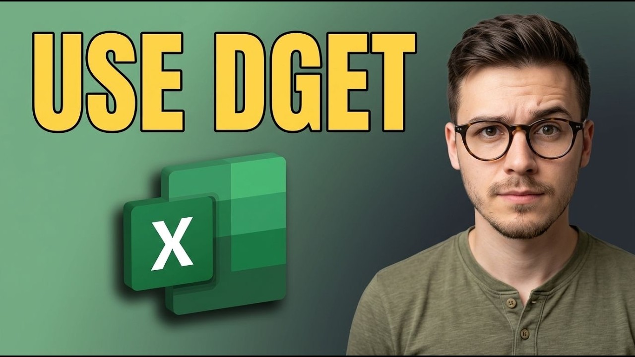 How To Use Dget Function In Microsoft Excel [2026 Guide] - YouTube