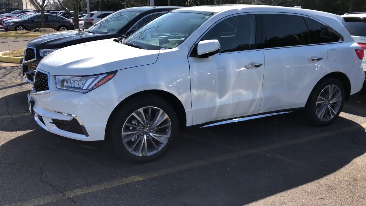 2018 Acura MDX Trims: Base, Tech, Advance - YouTube