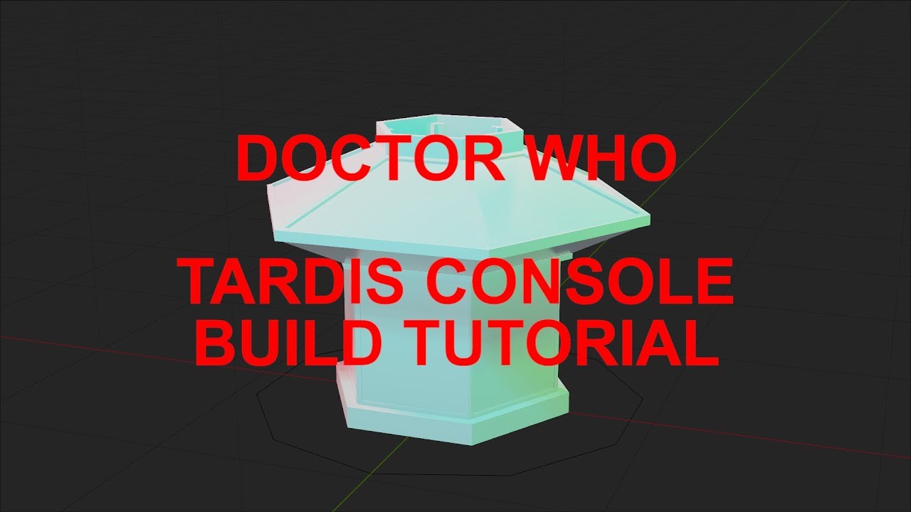 Tardis Console Build Tutorial Simulation - YouTube
