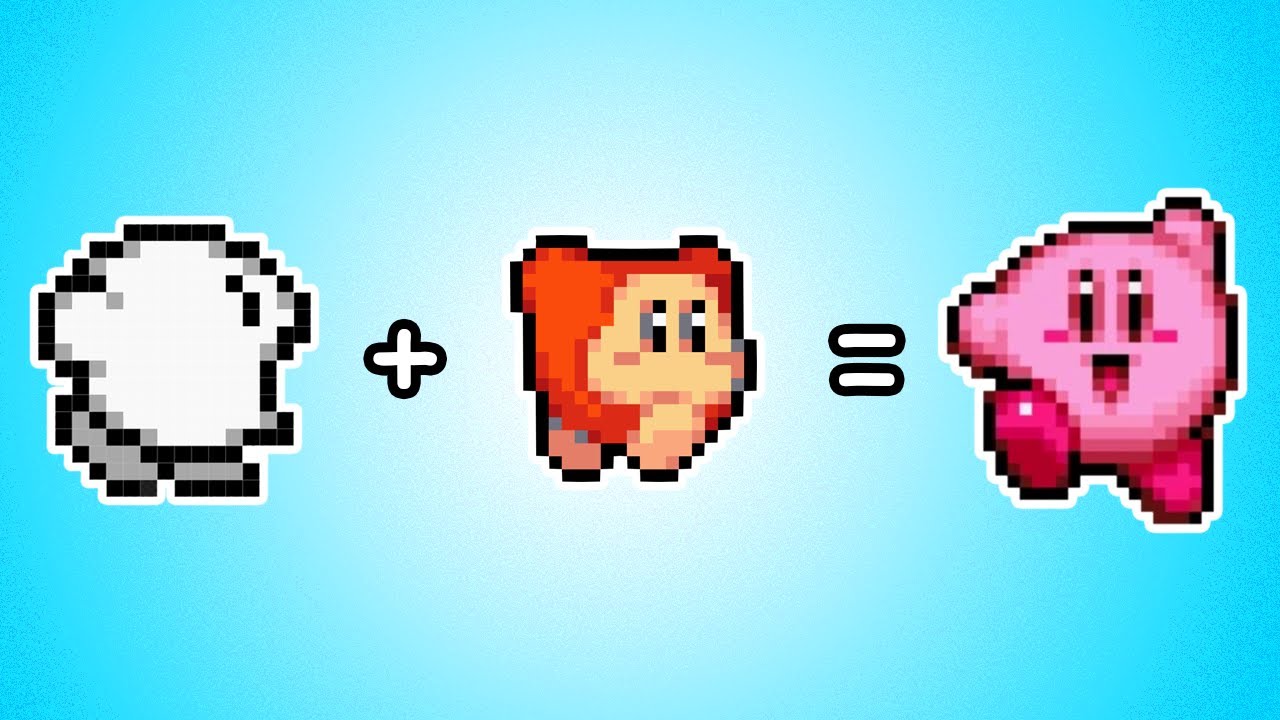 If I absorb someone, Kirby becomes more modern - YouTube
