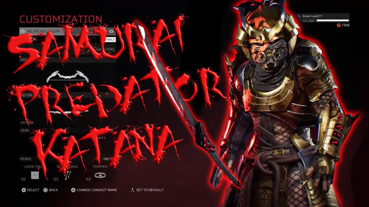 Predator Katana Damage Overview - YouTube