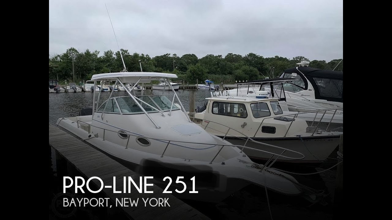 [UNAVAILABLE] Used 1996 Pro-Line 251 Walkaround in Bayport, New York ...