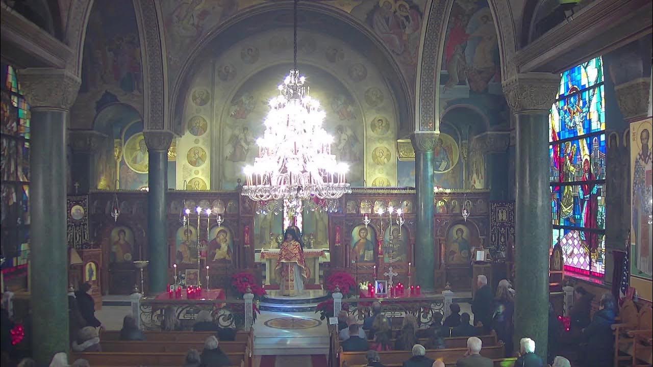 Saint Demetrios Cathedral Astoria, Sunday Orthros & Divine Liturgy, December 15th, 2024 - YouTube