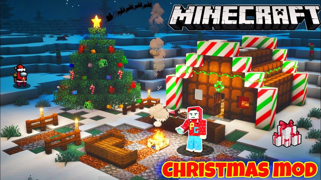 "Minecraft | Christmas Mod | - | Ultimate Holiday | Experience ! |🎄🎅 ...