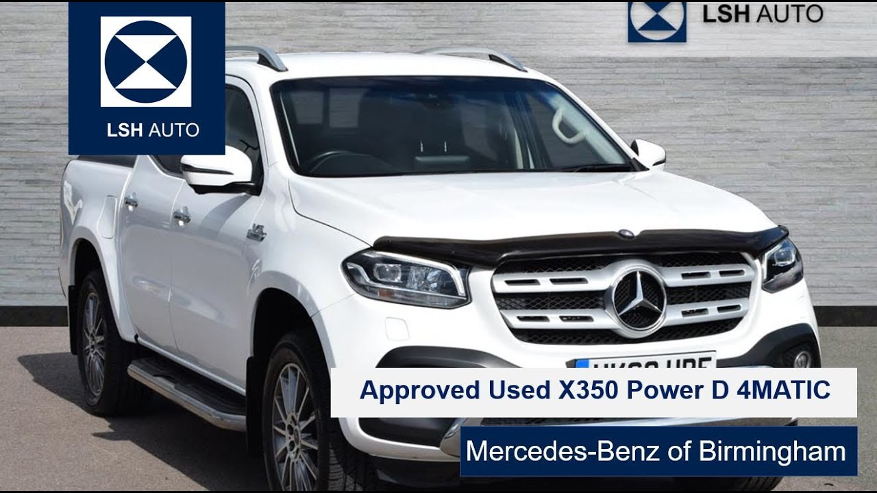 Approved used Mercedes-Benz X350 Power D 4MATIC Auto - YouTube