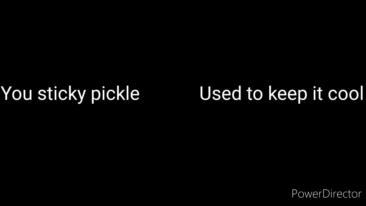 New audio illusion, used to keep it cool, you sticky pickle - YouTube