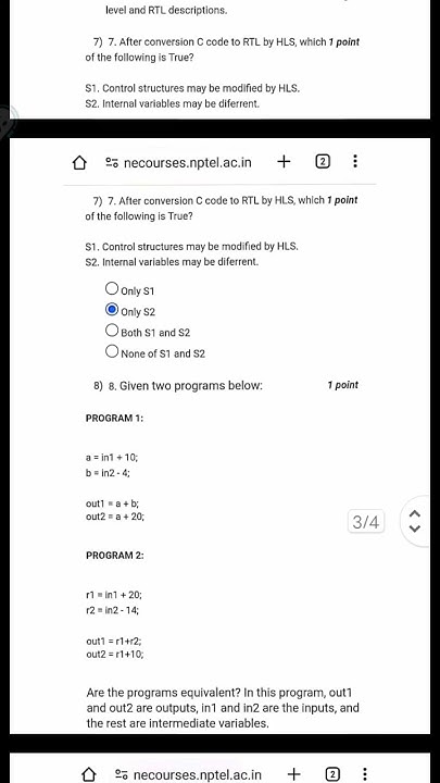 C based VLSI NPTEL Assignment 10 Week 10 Answers #nptel #nptel_assignment #nptel2023 - YouTube