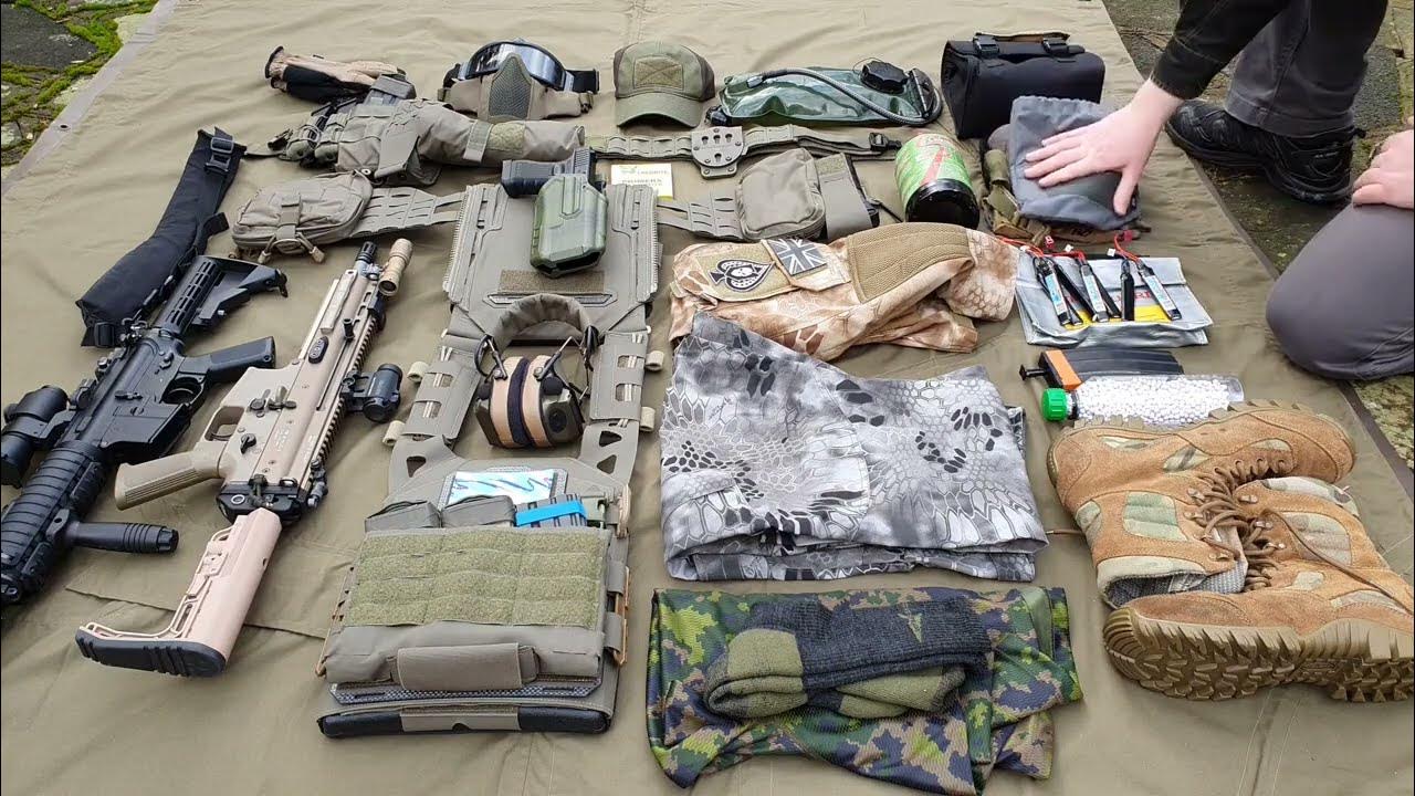 Airsoft Loadout for CQB Games - YouTube
