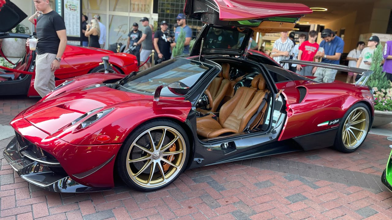 Beautiful pagani cruising At coffee and cars #foryou #supercars #cars # ...