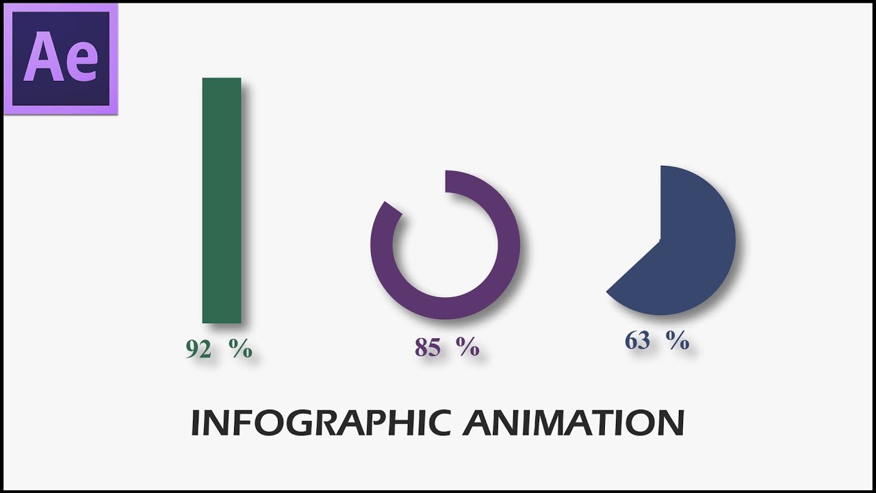 How to create Infographic animation in After Effects - 25 - YouTube