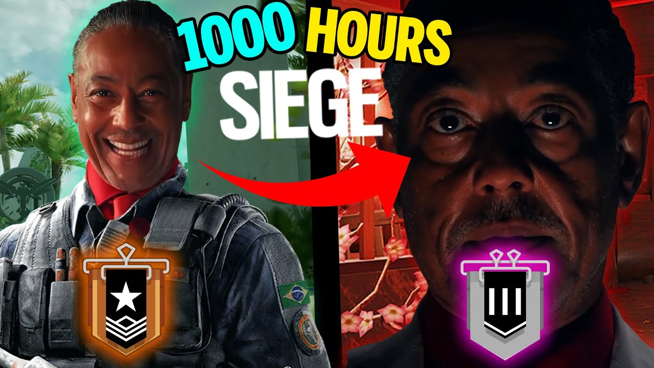 What 1000 Hours of Rainbow Six Siege does to a man - YouTube